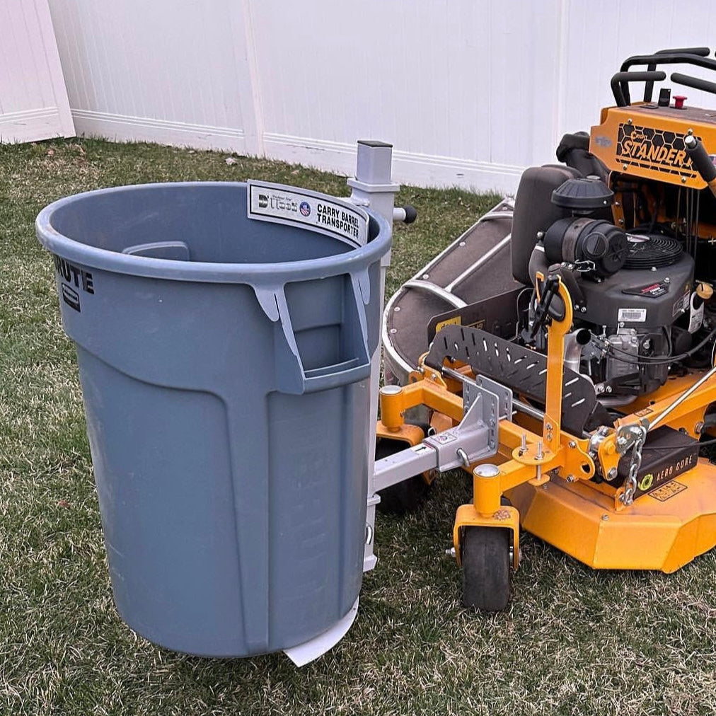 DTCBT Carry Barrel Transporter Mower Attachment – PowerEquipmentDealer.com